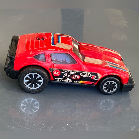 Other | Vintage Tonka Red Race Car 5 Made In Japan Racecar Stp Cragar ...